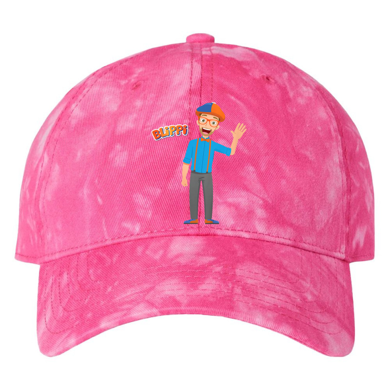Blippi Blippi Kids Cartoon Blippi T Shirt Tie Dyed Dad Hat By Ryan2204 ...