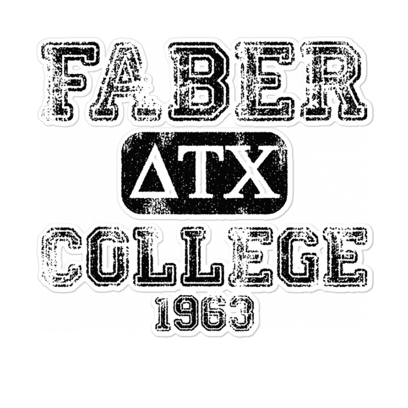 Custom Faber College Sticker By Jessicafreya - Artistshot