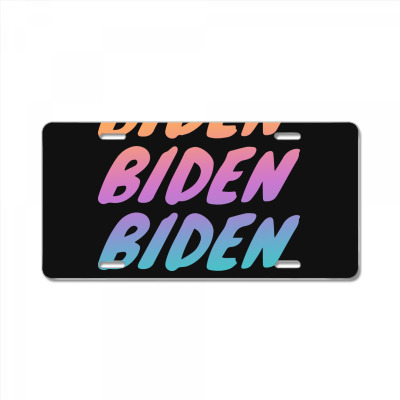 Custom Biden License Plate By Autlu - Artistshot