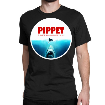 Jaws Pippet Classic T-shirt By Gamata - Artistshot