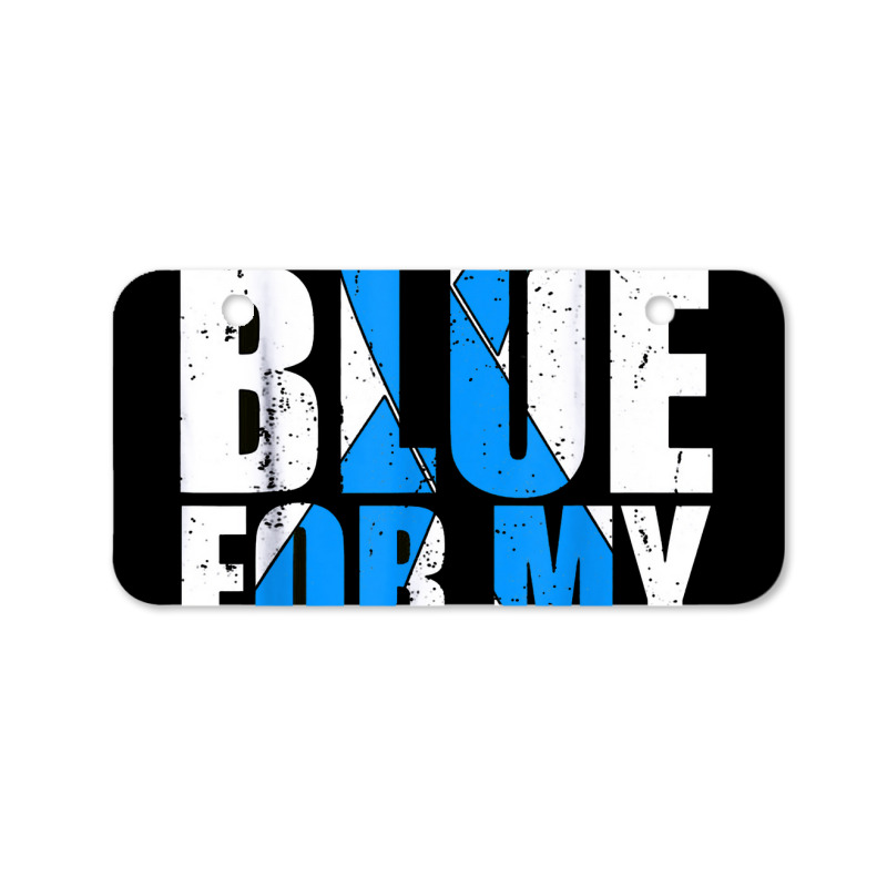 Ribbon Autism I Wear Blue For My Grandson Autism Awareness Bicycle ...