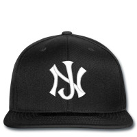 New Jersey Logo Embroidery Embroidered Hat Snapback By Madhatter ...