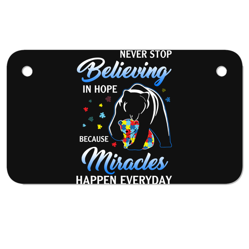 Autism Autistic Bear Believe Hope Bear Autism Kids Momsupport Awarenes ...