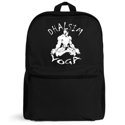 Dhalsim Yoga Gamer Ryu Ken Street Retro Fan Backpack By Syarip - Artistshot