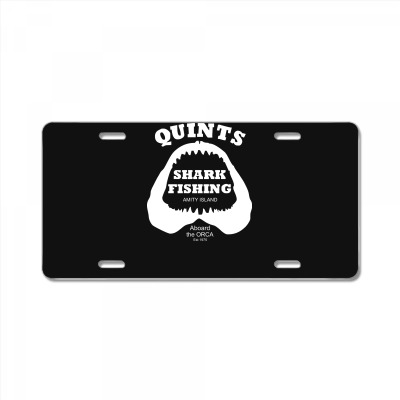 Custom Jaws Inspired Movie License Plate By Nbobatiga - Artistshot