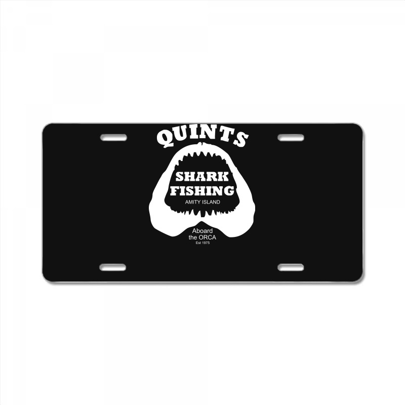 Custom Jaws Inspired Movie License Plate By Nbobatiga - Artistshot