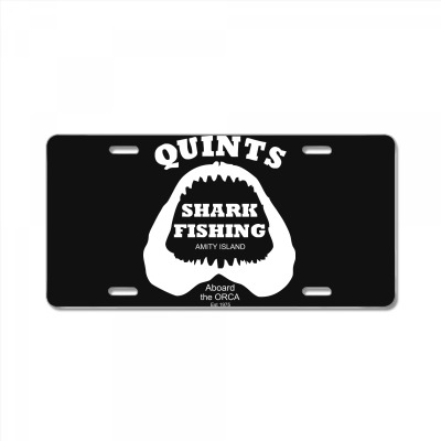 Jaws Inspired Movie License Plate By Nbobatiga - Artistshot