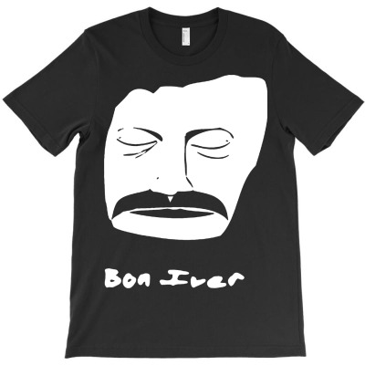 Bon Iver Face T-shirt By Iamar25 - Artistshot
