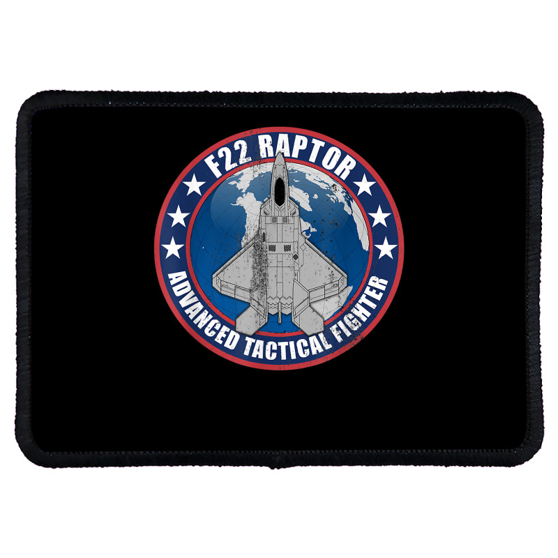 Fighter Jet T Shirt F22 Raptor Advanced Tactical Fighter Rectangle ...