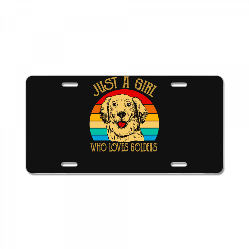 Golden Retriever Goldie Dog Just A Girl Who Loves Golden Retriever Ret ...