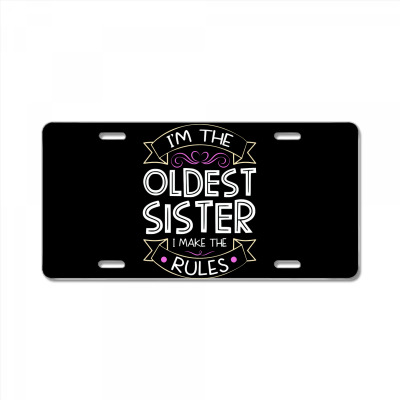 I'm The Oldest I Make The Rules Funny Sibling Brother Sister Pullover ...