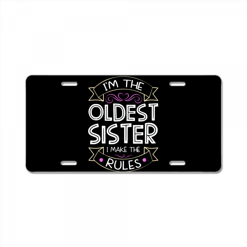 I'm The Oldest I Make The Rules Funny Sibling Brother Sister Pullover ...