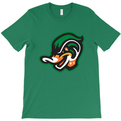 Down East Wood Ducks Baseball T-shirt By Lillives - Artistshot