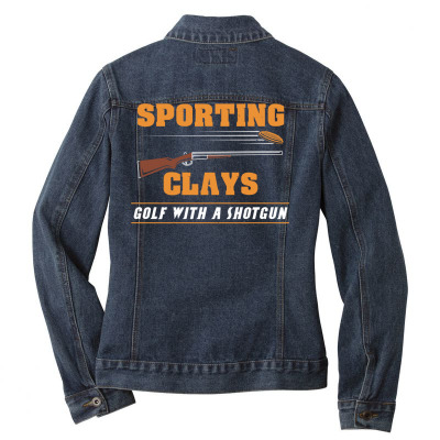 Sporting Clays Golf With A Shotgun Clay Target Shooting Pullover H ...