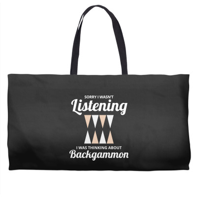 Backgammon Player Board Game Funny Sayings Gift Weekender Totes By ...