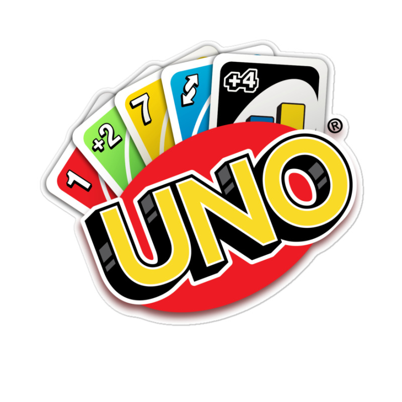 Custom Uno Funny Game Sticker By Coşkun - Artistshot