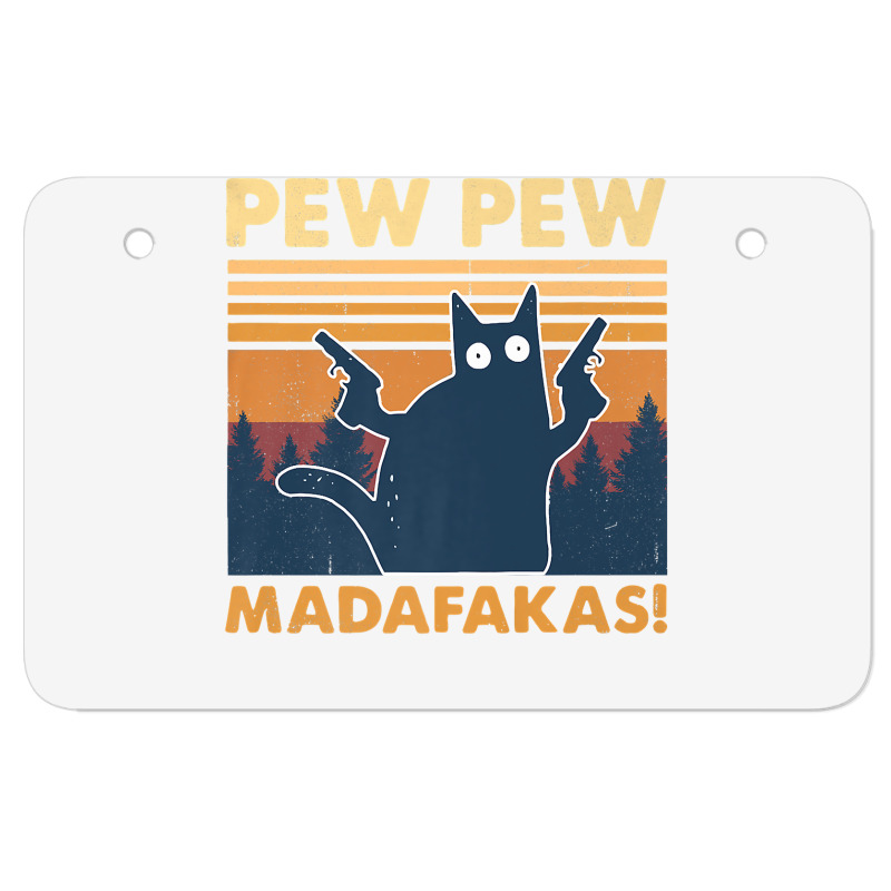 Vintage Pewpewpew Mada Fakas T Shirt Crazy Pew Cat Premium T Shirt Atv ...