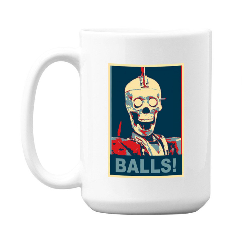 Geoff Robot Balls Craig Ferguson Late Show 15 Oz Coffee Mug By ...