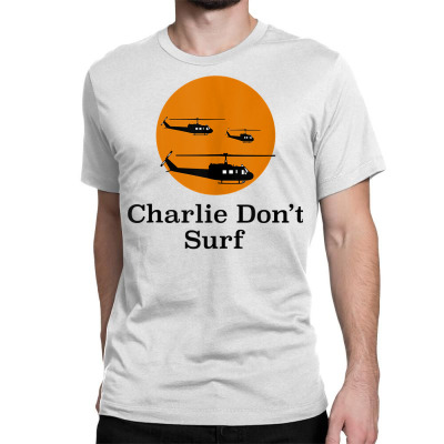 Charlie Don't Surf Vietnam War Huey Apocalypse Army Military Tank Top ...