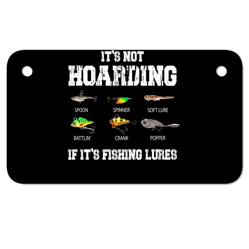 Mens It's Not Hoarding If It's Fishing Lures Lover Funny Premium T Shi ...