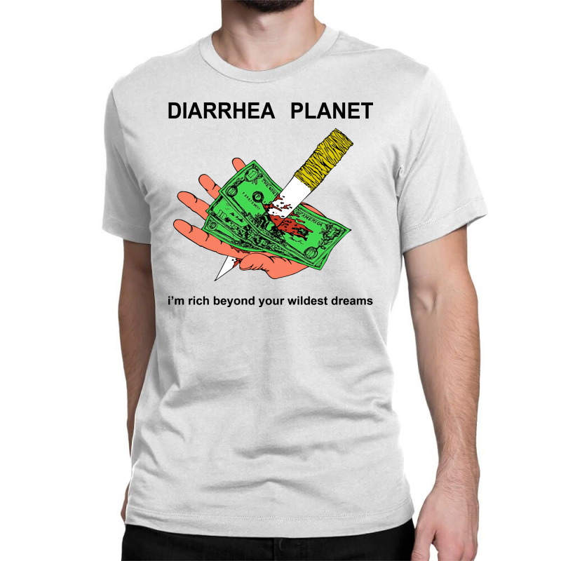 Diarrhea Planet Classic T-shirt By Thecindeta - Artistshot