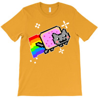 Nyan Cat T-shirt By Slalomalt - Artistshot