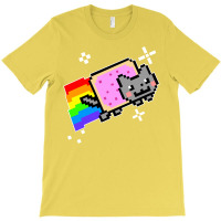 Nyan Cat T-shirt By Slalomalt - Artistshot