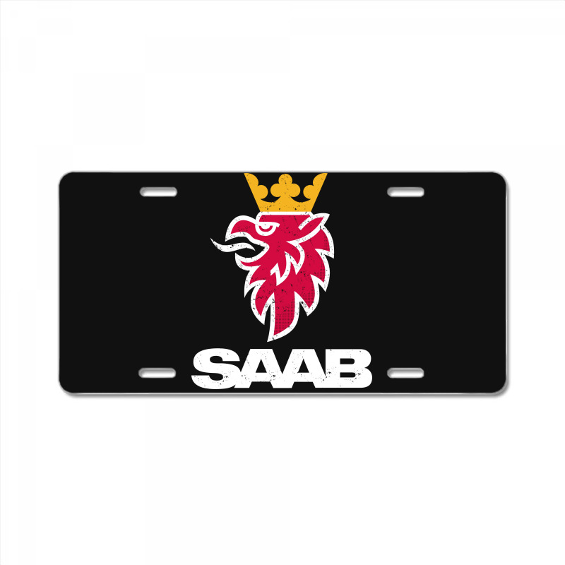 Saab Turbo License Plate By Bamboholo - Artistshot