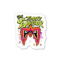 Custom The Ultimate Warrior Sticker By Falin - Artistshot