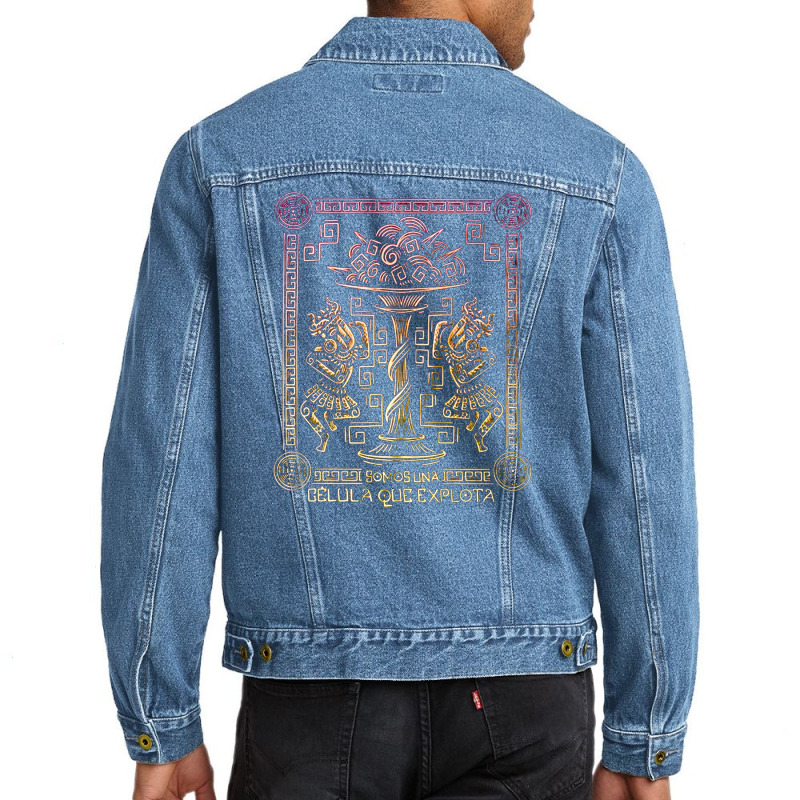 La Celula Que Explota, The La Celula Que Explota, La Celula, Que, Expl Men Denim Jacket By Elmav ...