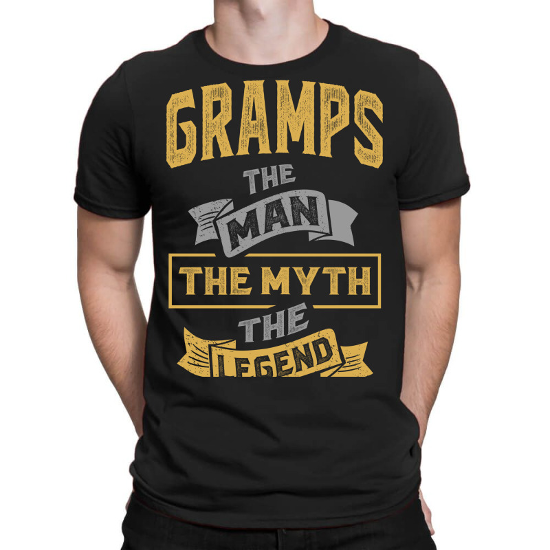 Custom Gramps T-shirt By Chris Ceconello - Artistshot