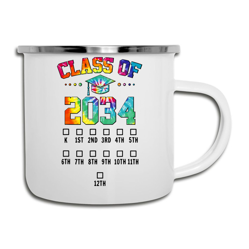 Class Of 2034 Grow With Me First Day Of School Check Mark Camper Cup By ...
