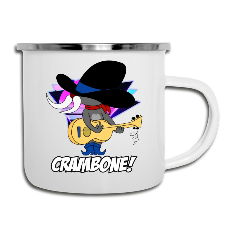 Uncle Pecos Crambone Silhouette Retro 80s Vaporware Camper Cup By ...