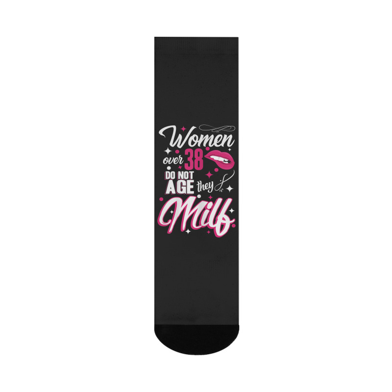 Womens Funny 38th Birthday Women Over 38 Do Not Age They Milf Crew ...