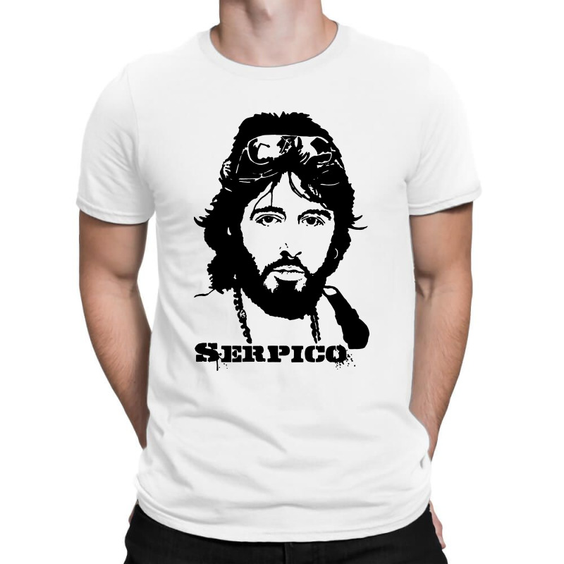 Custom Serpico T-shirt By Cahyorin - Artistshot