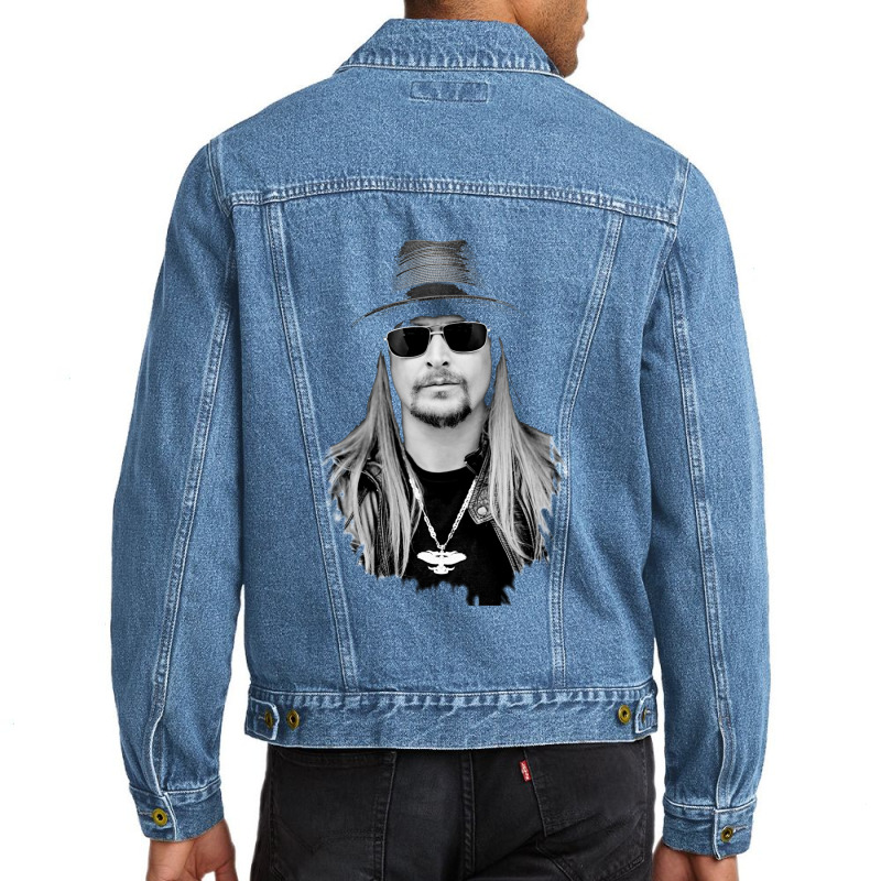 Kid Rock Merch Men Denim Jacket By Vutuan12 - Artistshot