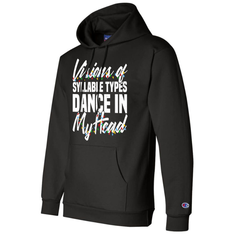 Visions Of Syllable Types Dance In My Head Dyslexia Teacher T Shirt ...