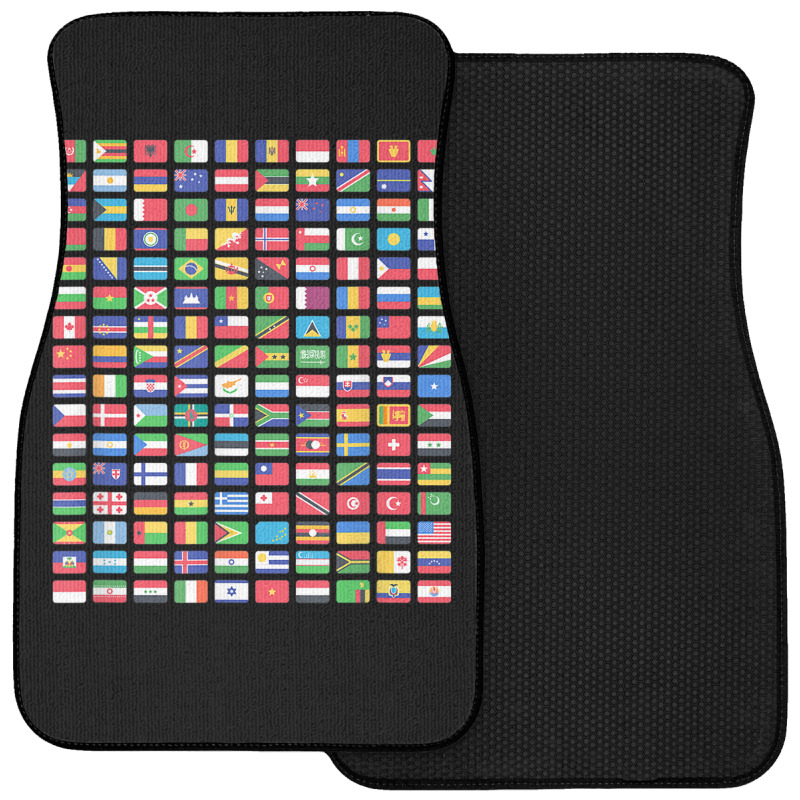 Flags Of The Countries Of The World Paradise Country T Shirt Front Car ...