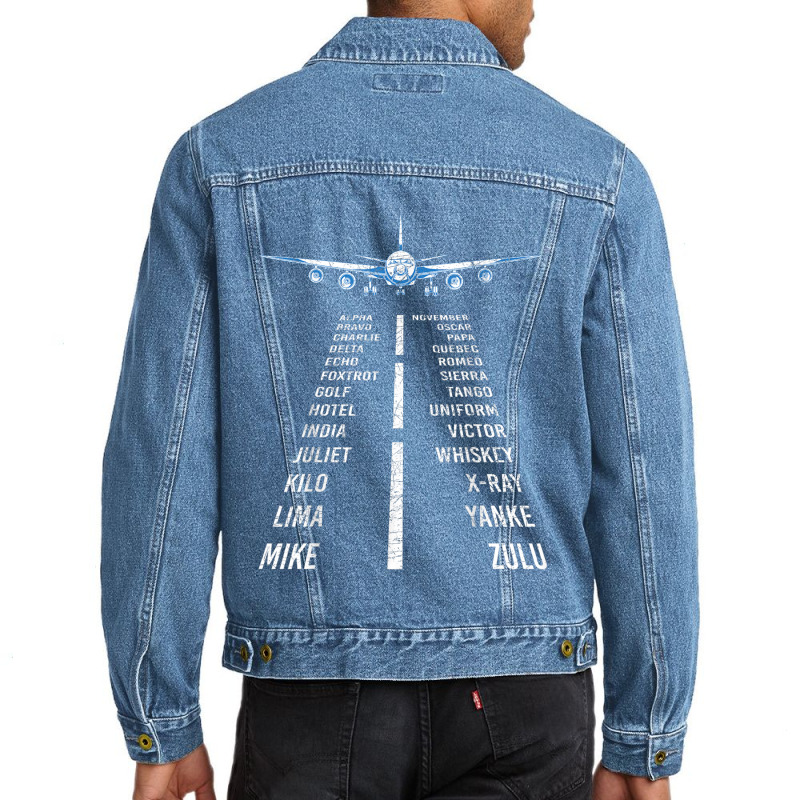 Flying Airplane Plane Aviation Aircraft Flight Copilot Pilot Men Denim ...
