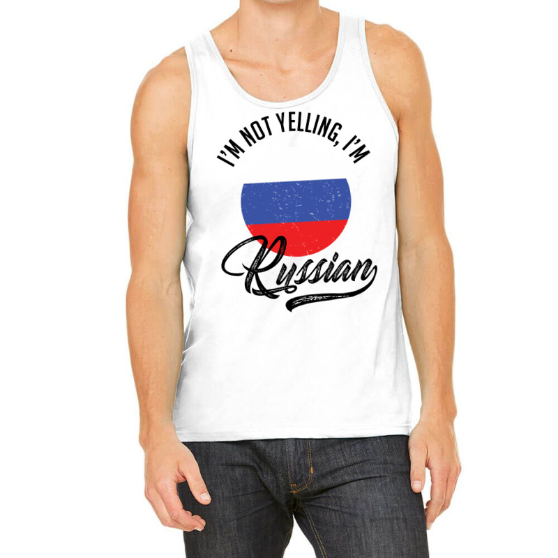 Custom Russian Tank Top By Ale Ceconello - Artistshot