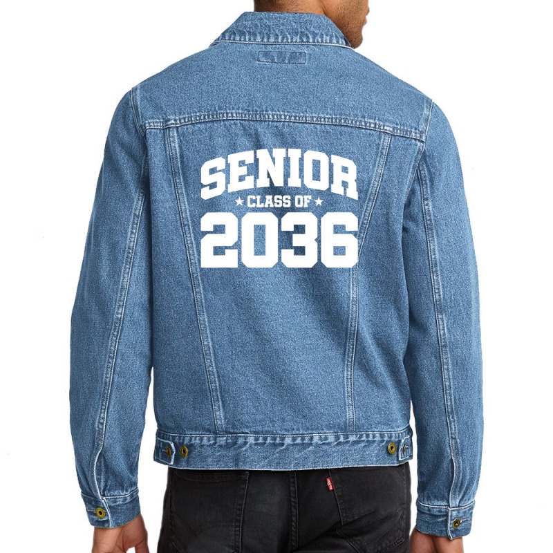 Class Of 2036 - Senior Year School Graduation - Senior 2036 Men Denim ...