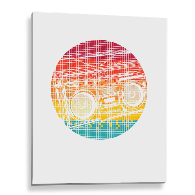 80s And 90s Old School Music Hip Hop Beatbox Boombox T Shirt Metal ...