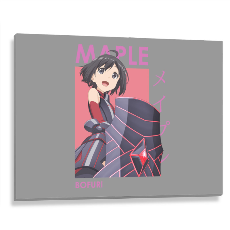 Maple Kaede Honjo Bofuri Card Anime Metal Print Horizontal By ...
