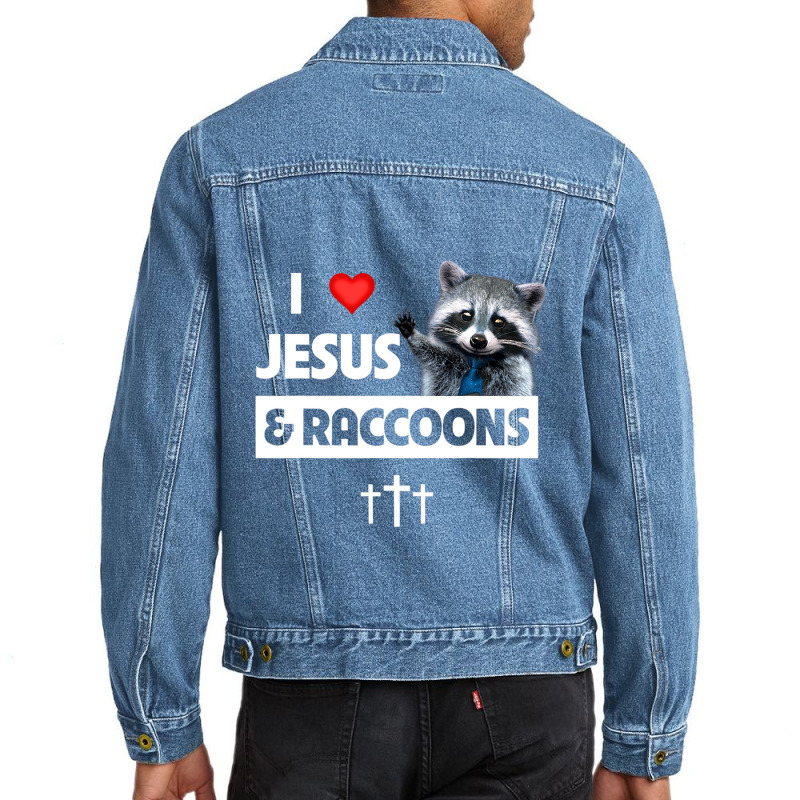 Jesus I Love Jesus And Raccoons Mom Dad Christian Love Jesus Bible 83 ...