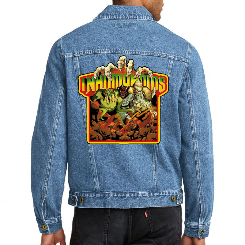 80's Classic Cartoons Toyline Inhumanoids Men Denim Jacket By ...