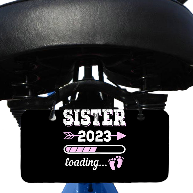 Sister 2023 Sister To Be Expectant Big Sister 2023 Bicycle License ...