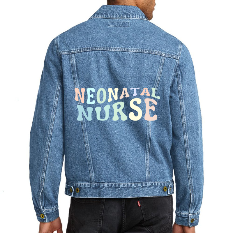 Nicu Nurse Neonatal Labor Intensive Care Unit Nurs Men Denim Jacket By ...