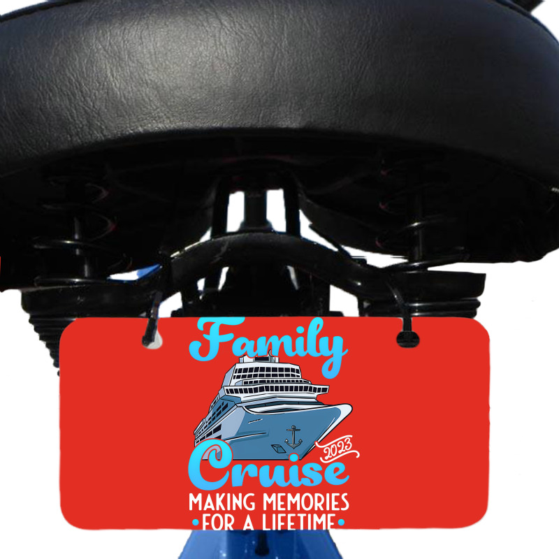 Custom Cruise Ship Family Cruise 2023 Cruising Gift Bicycle License ...