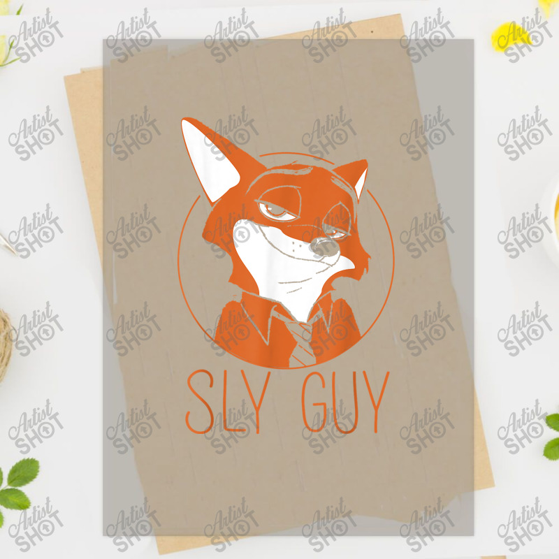 Funny Zootopia Nick Wilde Sly Guy Fox Dtf Transfer By Leenapanfilov ...