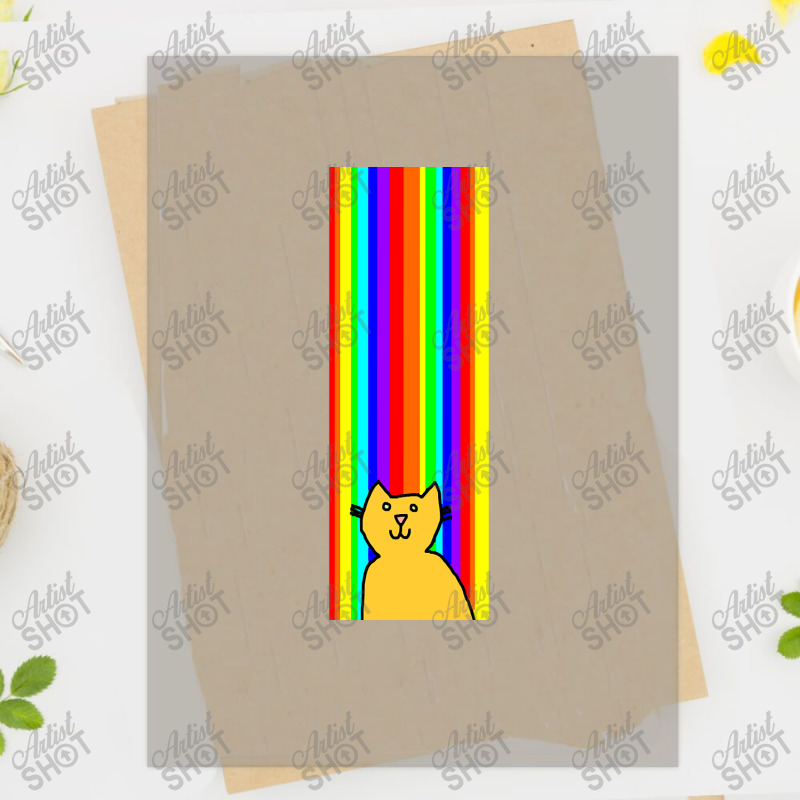 Hot Trend Gold At The End Of The Rainbow Is A Kitty Cat Dtf Transfer By ...